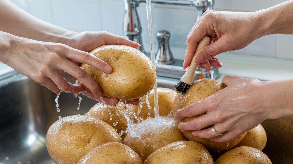 Slow Cooker Loaded Baked Potatoes - Somonday