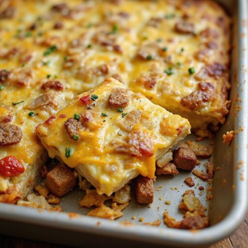 Mexican Cornbread Casserole With Jiffy & Ground Beef - Somonday