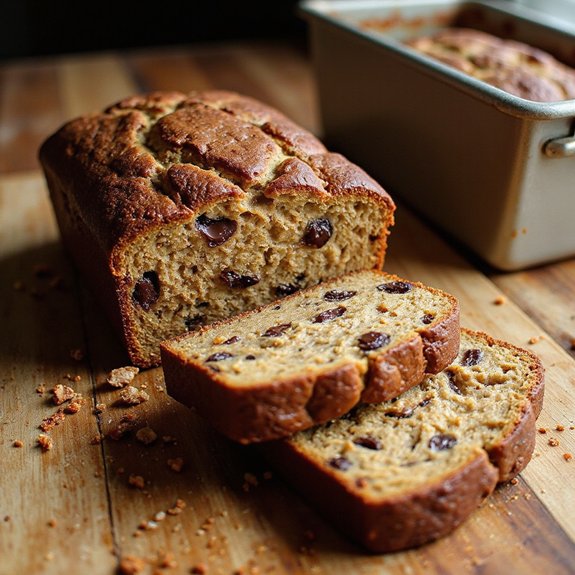 Chocolate Peanut Butter Banana Bread - Somonday
