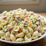 Ham And Pea Pasta Salad - Somonday