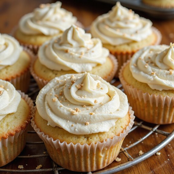 Fluffy Vanilla Cupcakes - Somonday