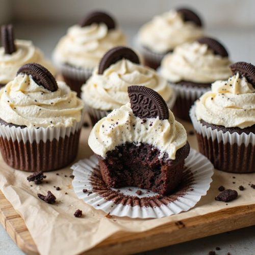 Oreo Cupcakes From Box Cake Mixes - Somonday