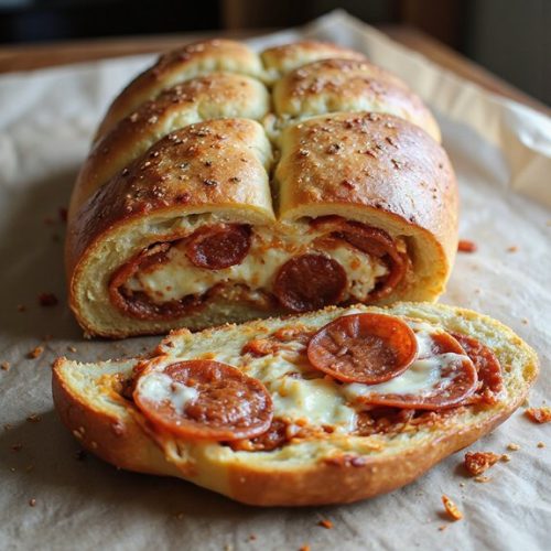 Sourdough Pepperoni Bread - Somonday